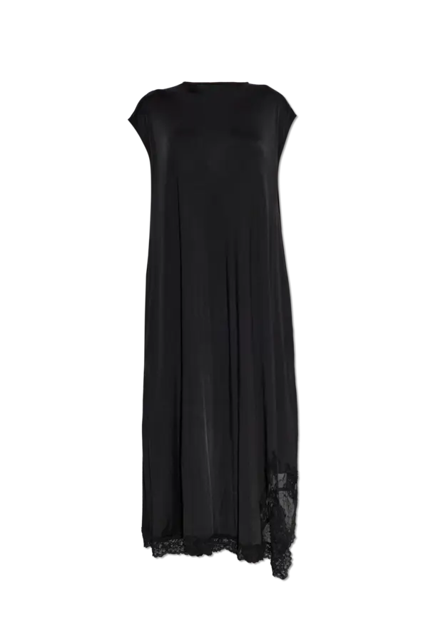 Vetements Oversize Cut Dress - Black