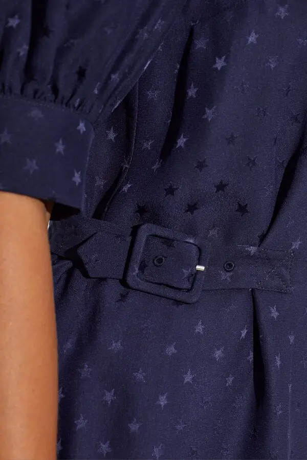 Alessandra Rich Dress With Stars