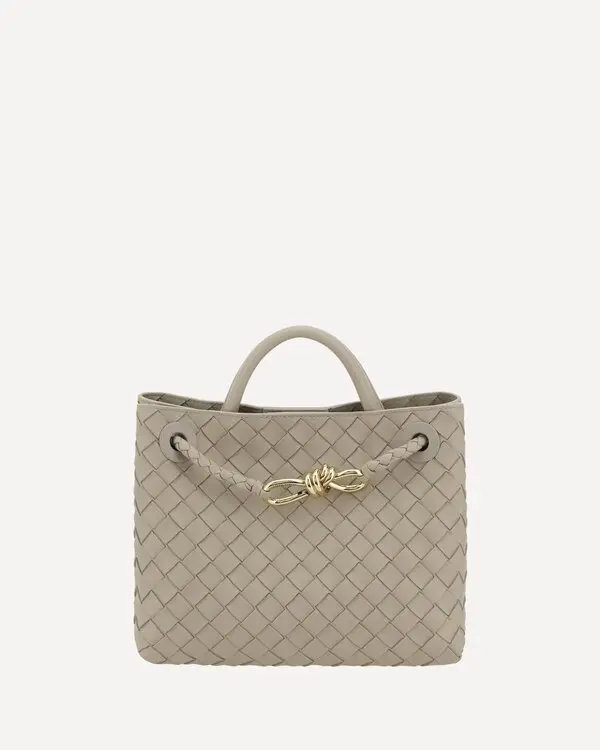 Bottega Veneta Andiamo Shoulder Bag - Beige