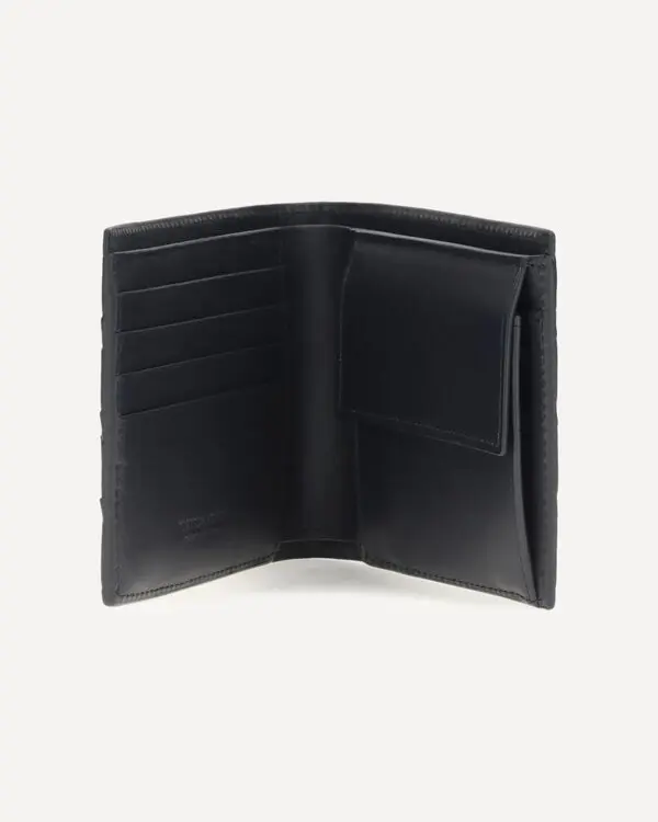 Bottega Veneta Bifold Leather Intrecciato Wallet