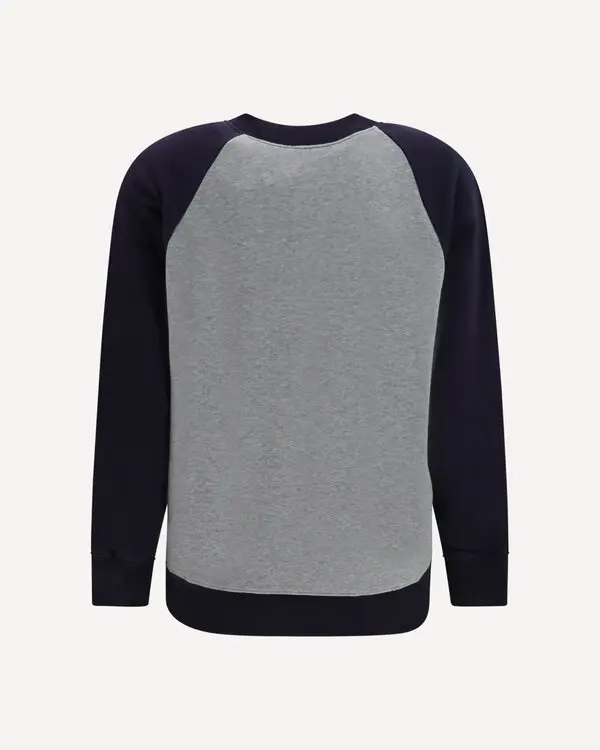 Miu Miu Bicolor Crewneck Weathirt