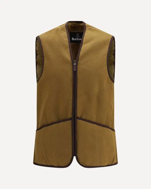 Barbour Fleece Vest - Brown