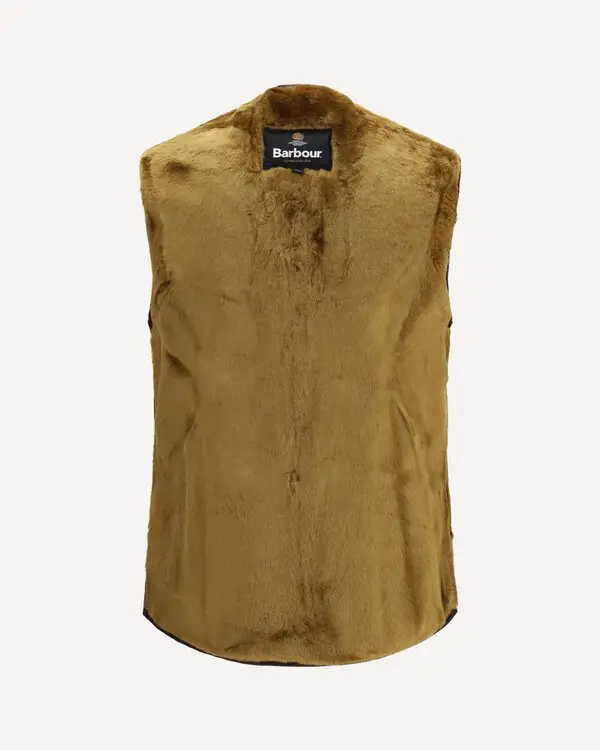 Barbour Fleece Vest - Brown