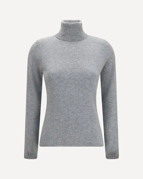 ALLUDE Cashmere Turtleneck Sweater