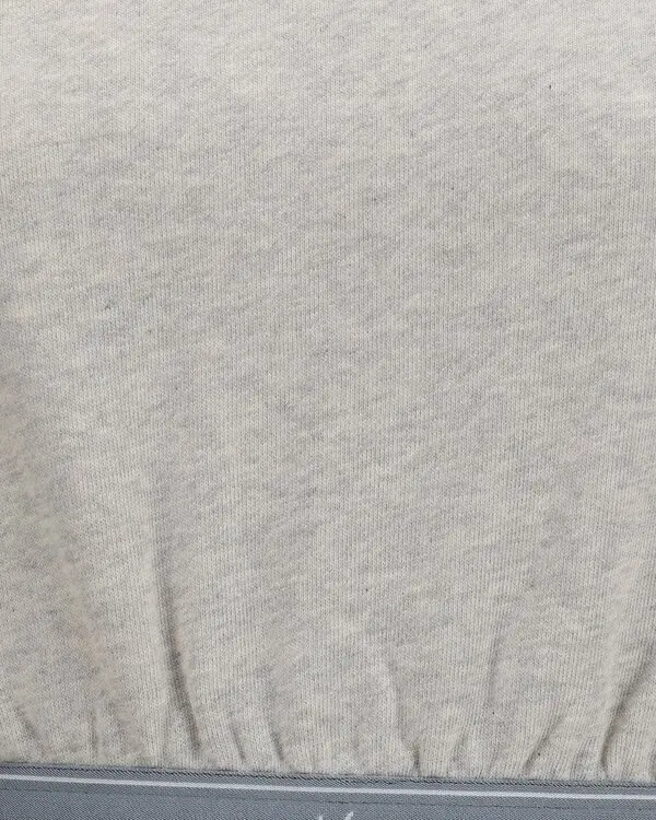 Kenzo Cropped Sweatshirt With Embroidered Logo - Grey