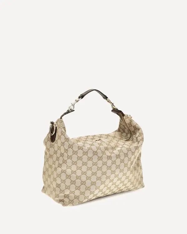 Gucci Medium Brera Handbag In Gg Canvas