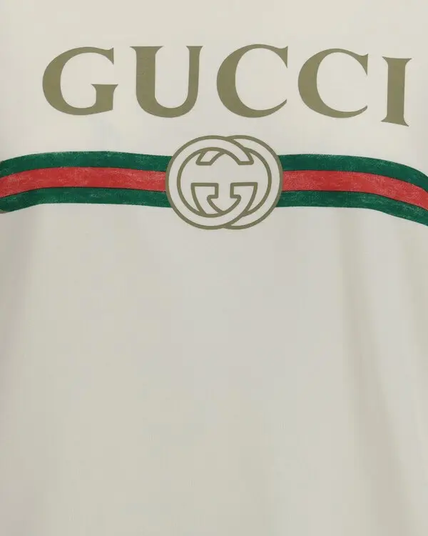 Gucci Cotton And Cashmere Jersey Hoodie
