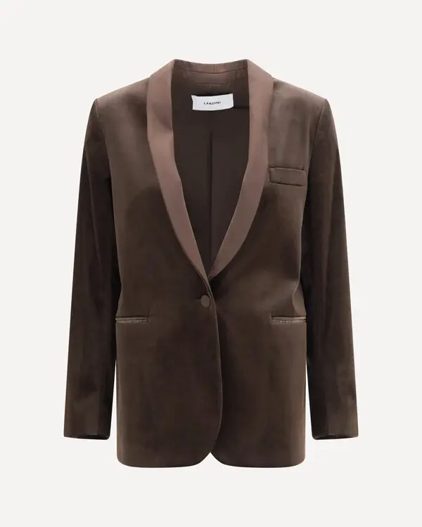 LARDINI Velvet Blazer