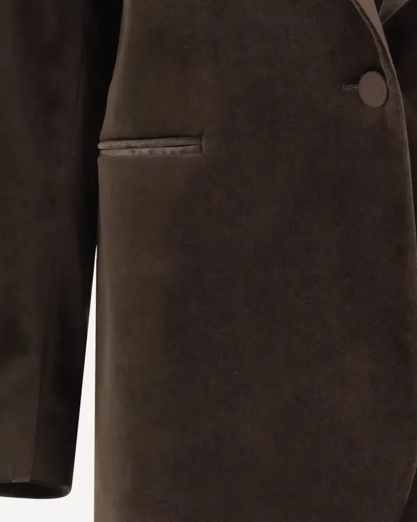 LARDINI Velvet Blazer
