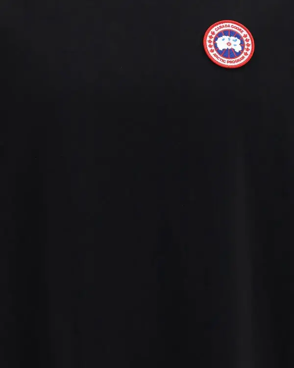 Canada Goose Vantage Ong Seeve T-shirt Mae - Black