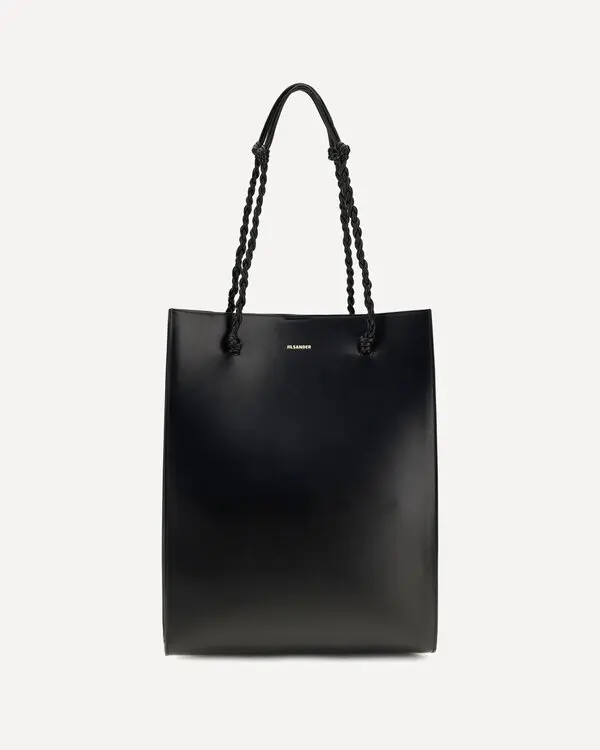 JIL SANDER Tangle Leather Tote Bag