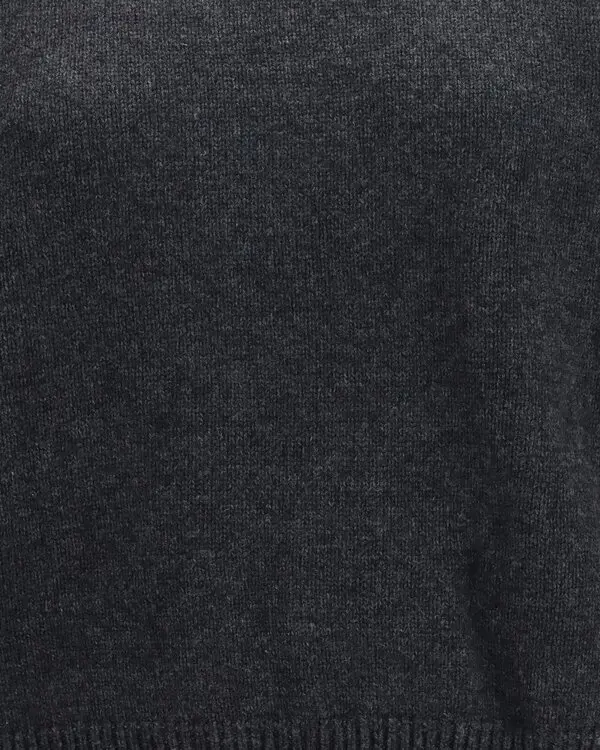 Loulou De Saison Breha Wool Cashere Blend Sweater Feale - Grey