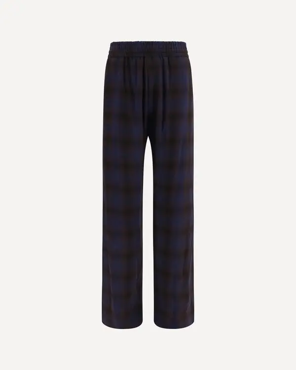 Dries Van Noten Checked Trousers