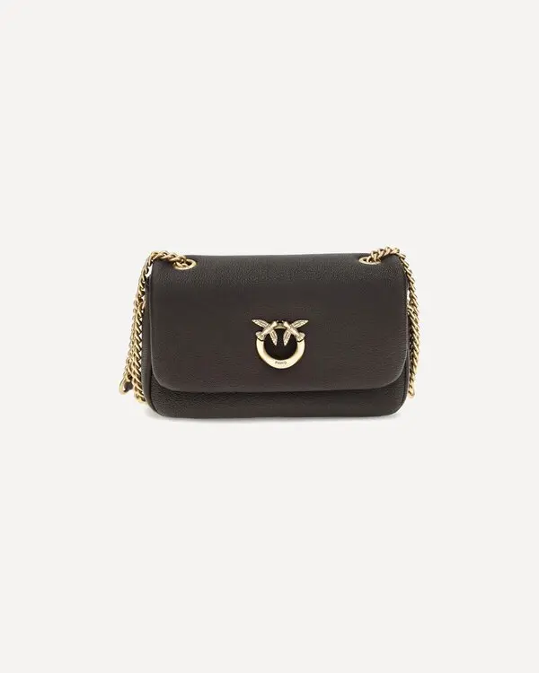 Pinko Medium Love Bag Click Soft Horizontal Shoulder Bag