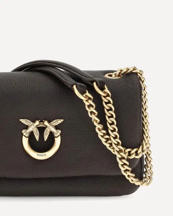 Pinko Medium Love Bag Click Soft Horizontal Shoulder Bag