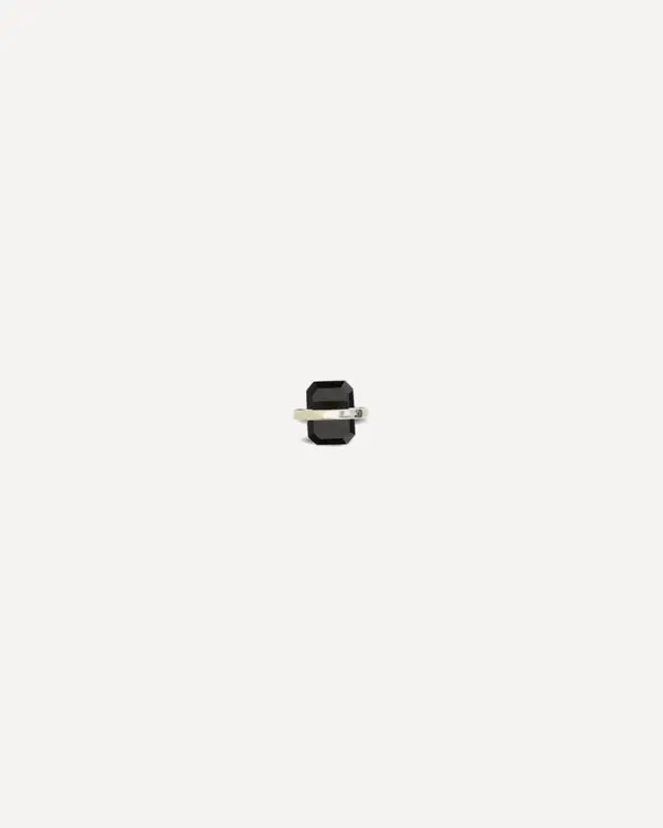 ALIITA Sandwich Deco Agate Ring