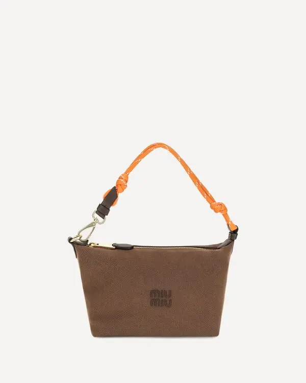 Miu Miu Cotton Shoulder Bag