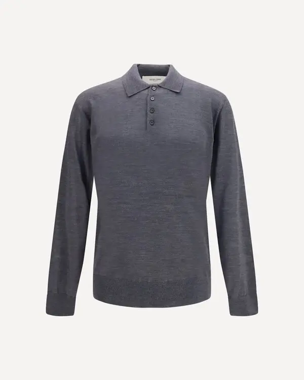 GOLDEN GOOSE Virgin Woo Poo Shirt Mae - Grey