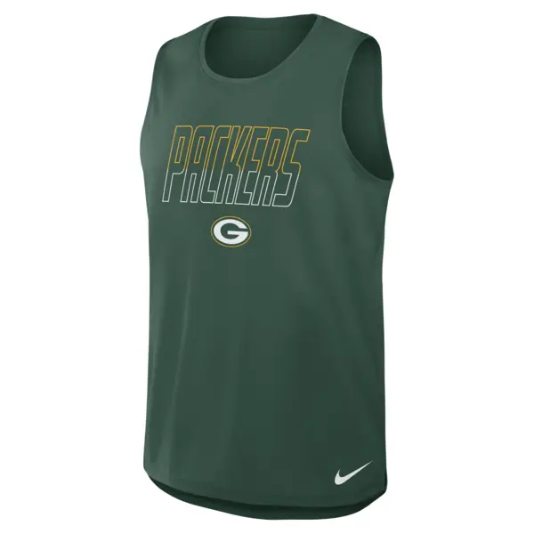 Nike Bay Packers Dri-fit Nfl Tank Top - Green