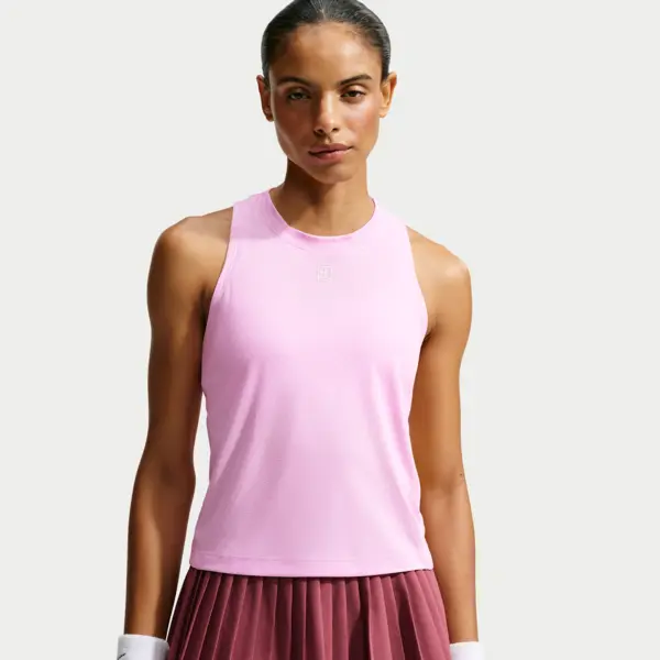 Nike Court Advantage Aero-fit Tennis Tank Top - Pink