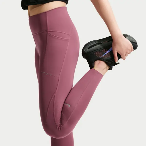 Nike Swift High-rise Running Leggings - Red