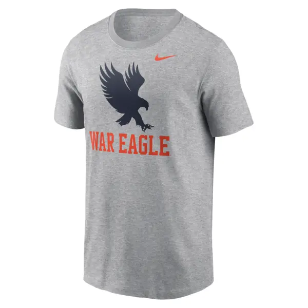 Nike Auburn Primetime Logo Mantra College T-shirt - Grey