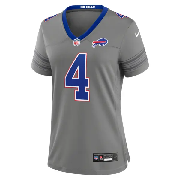Nike James Cook Iii Buffalo Bills Nfl Game Jersey - Grey