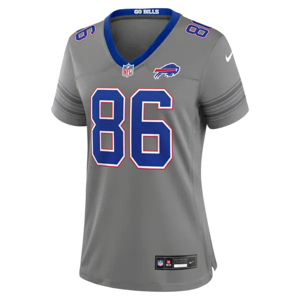 Nike Dalton Kincaid Buffalo Bills Nfl Game Jersey - Grey
