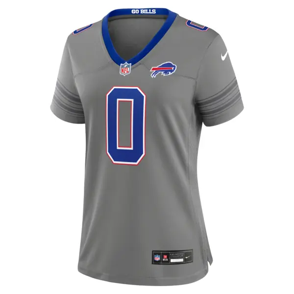 Nike Keon Coleman Buffalo Bills Nfl Game Jersey - Grey