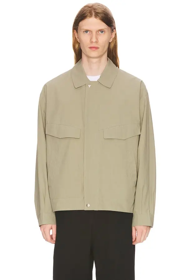 THE ROW Vana Reversible Collared Jacket
