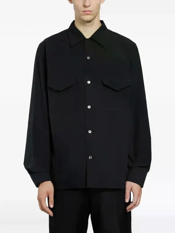 TAIGA TAKAHASHI Lot.101 Open-collar Shirt
