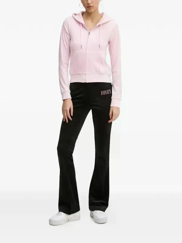 Juicy Couture Zip-up Hoodie With Drawstring
