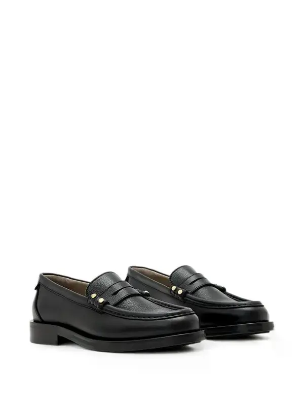 ALLSAINTS Bloom Stud-embellished Penny Loafers