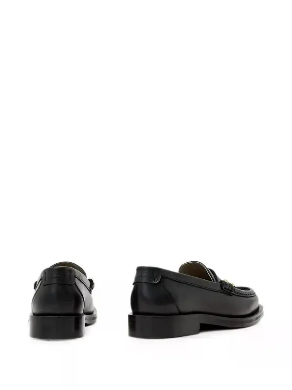 ALLSAINTS Bloom Stud-embellished Penny Loafers