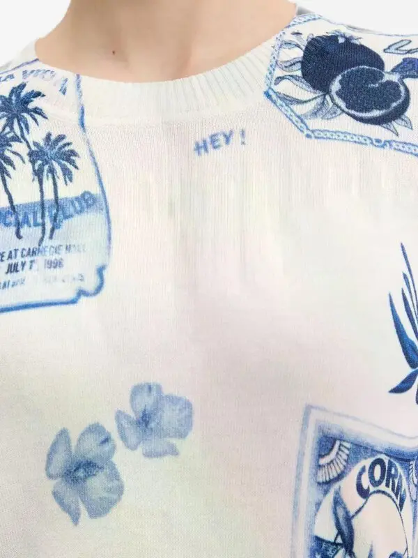 Desigual Graphic-print Sweater