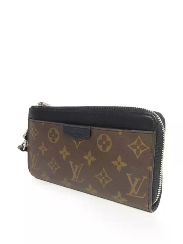 LOUIS VUITTON Monogram Macassar Zippy Dragonne Long Wallet