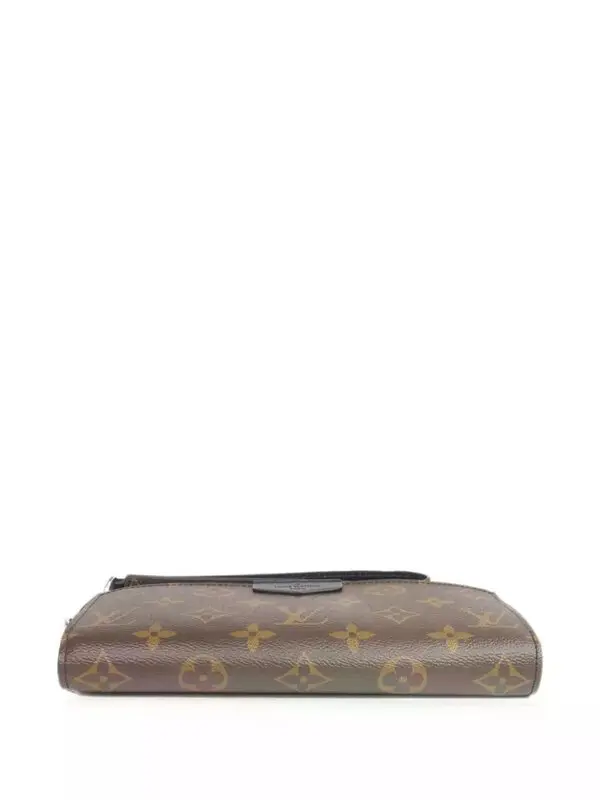 LOUIS VUITTON Monogram Macassar Zippy Dragonne Long Wallet