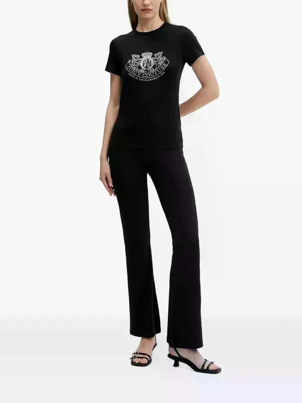 Juicy Couture Rhinestone Graphic T-shirt