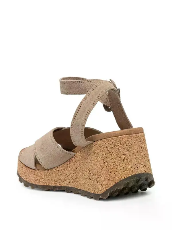 Fly London Buckle-fastening Wedge Sandals