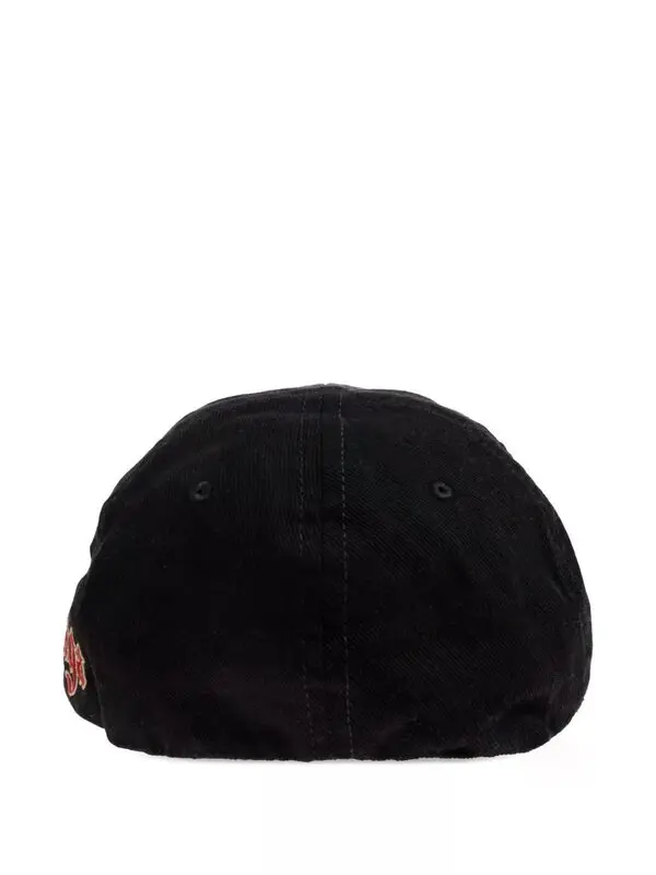 Balenciaga Gothic Placement No Closure Cap - Black