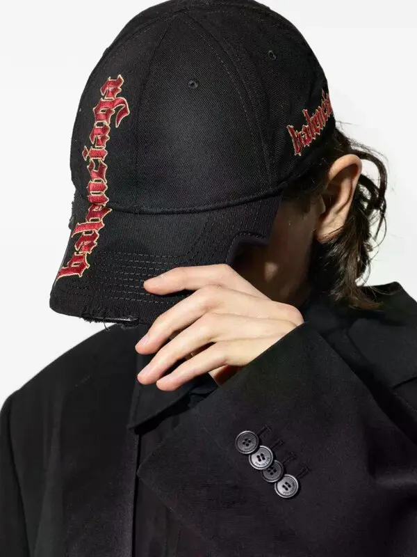 Balenciaga Gothic Placement No Closure Cap
