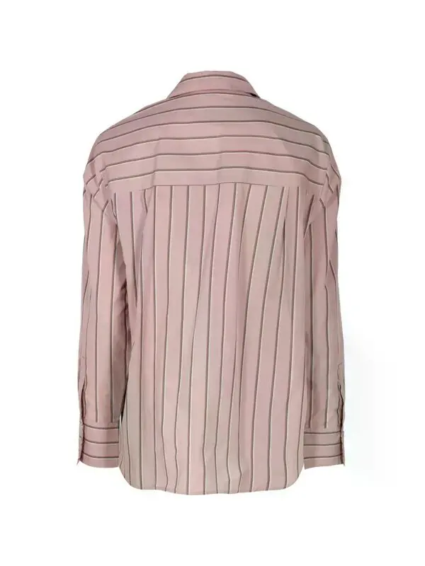 Vince Striped Long-sleeve Shirt