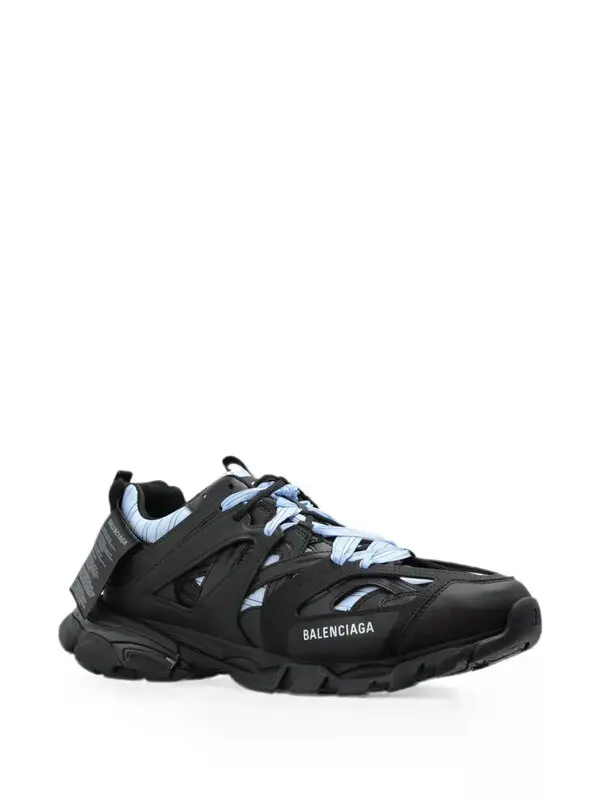 Balenciaga Track Panelled Sneakers - Black