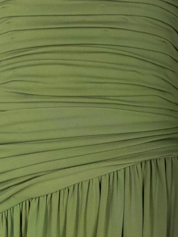 Cinq À Sept Rosine Ruched Midi Dress