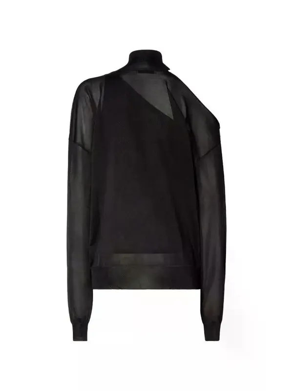 Fendi Silk Organza Sweater
