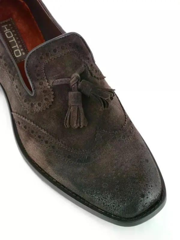 ALEXANDER HOTTO Tassel Brogue Loafers