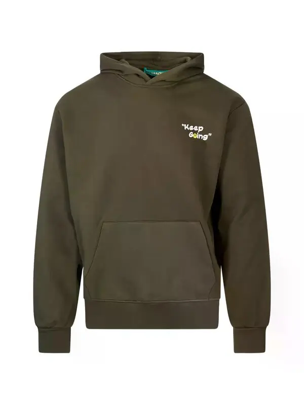 BARROW Teddy-print Hoodie