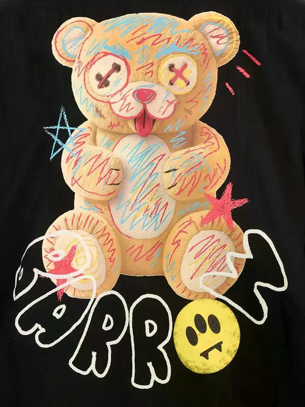 BARROW Teddy Bear-print Hoodie