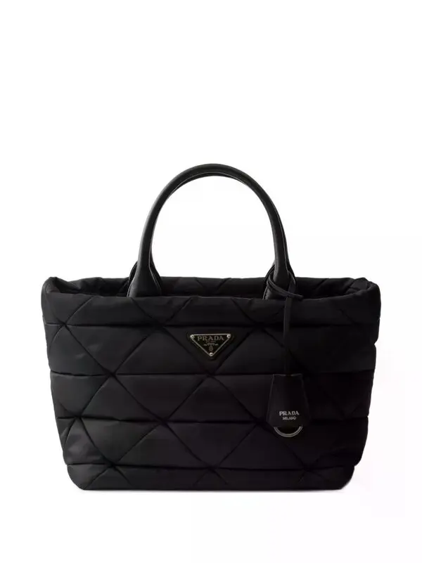 Prada Padded Re-nylon Medium Tote Bag