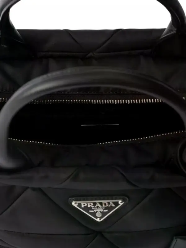 Prada Padded Re-nylon Medium Tote Bag